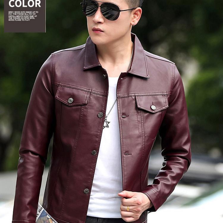 【楽天市場】メンズ革ジャン 秋冬 レザージャケット ライダースジャケット バイクウェア シングル 防寒防風 お兄系：GBB楽天市場店