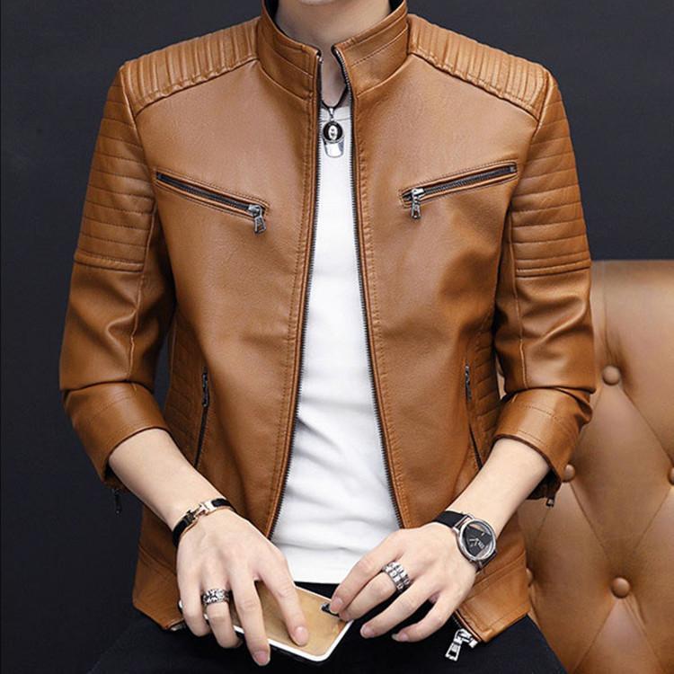 【楽天市場】メンズ革ジャン 秋冬 レザージャケット ライダースジャケット バイクウェア シングル 防寒防風 お兄系：GBB楽天市場店