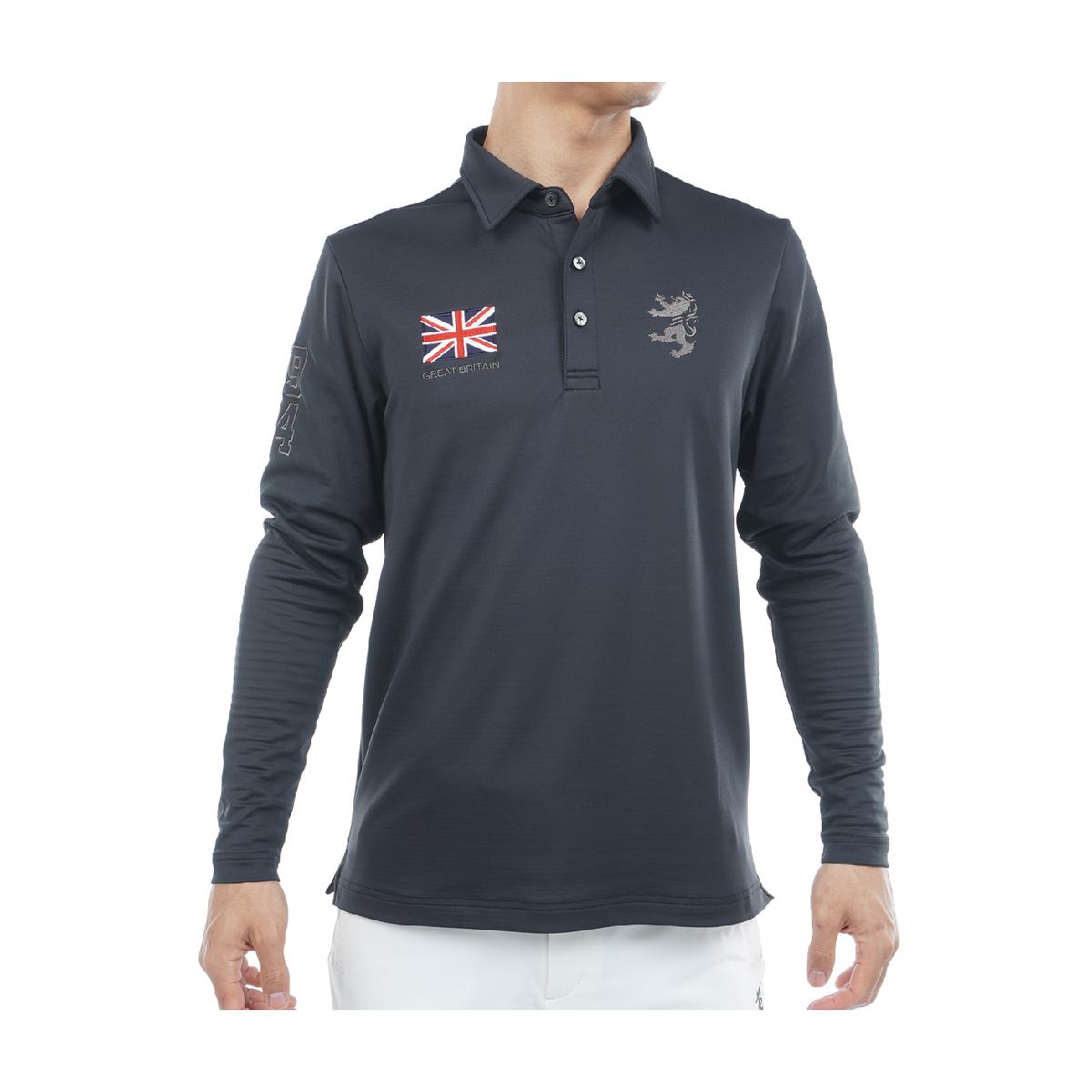 楽天市場】アドミラル Admiral カラタッチ 長袖ポロシャツ : GDOゴルフ