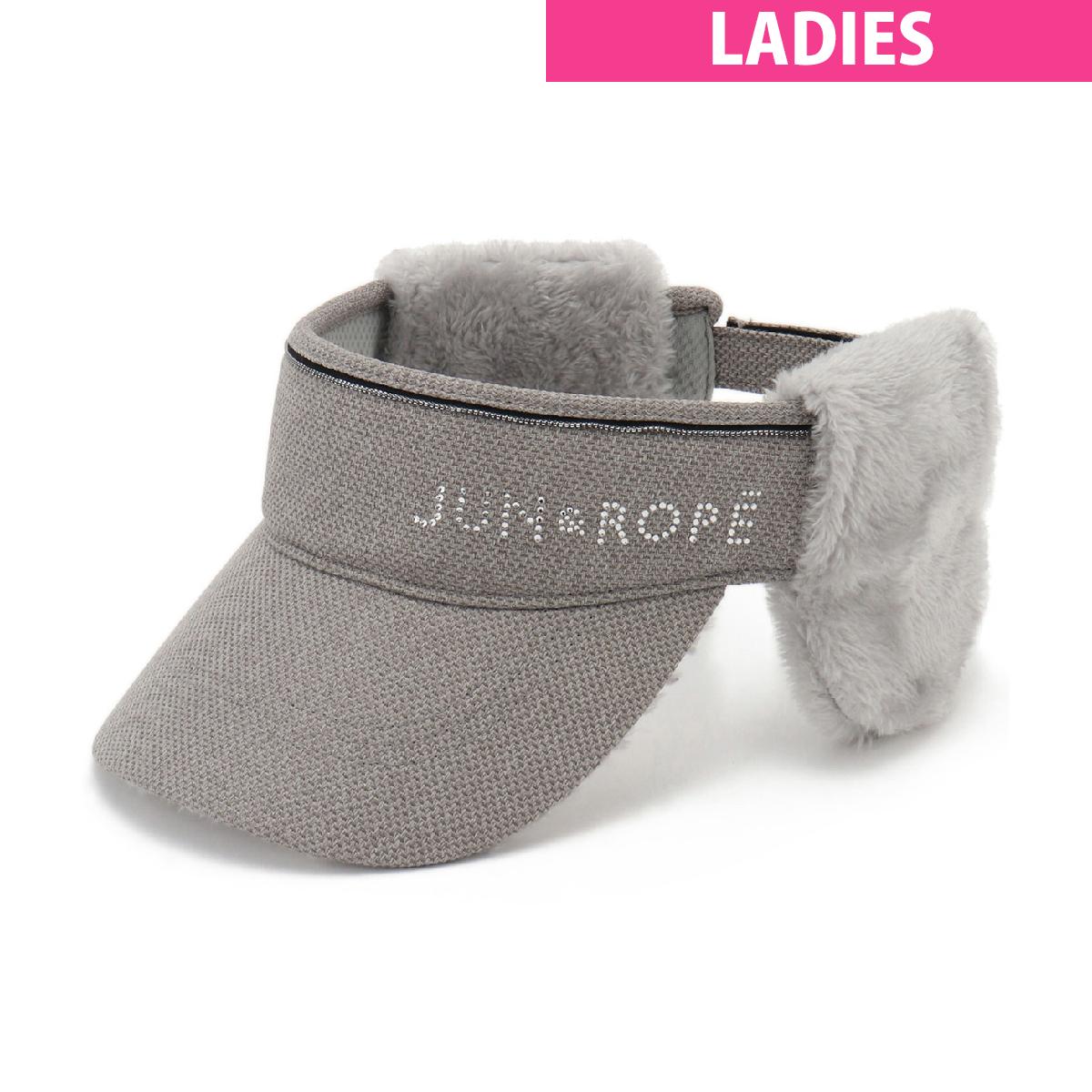 【楽天市場】ジュン アンド ロペ JUN & ROPE 耳当て取り外し2WAYサンバイザー レディス：GDOゴルフショップ 楽天市場店