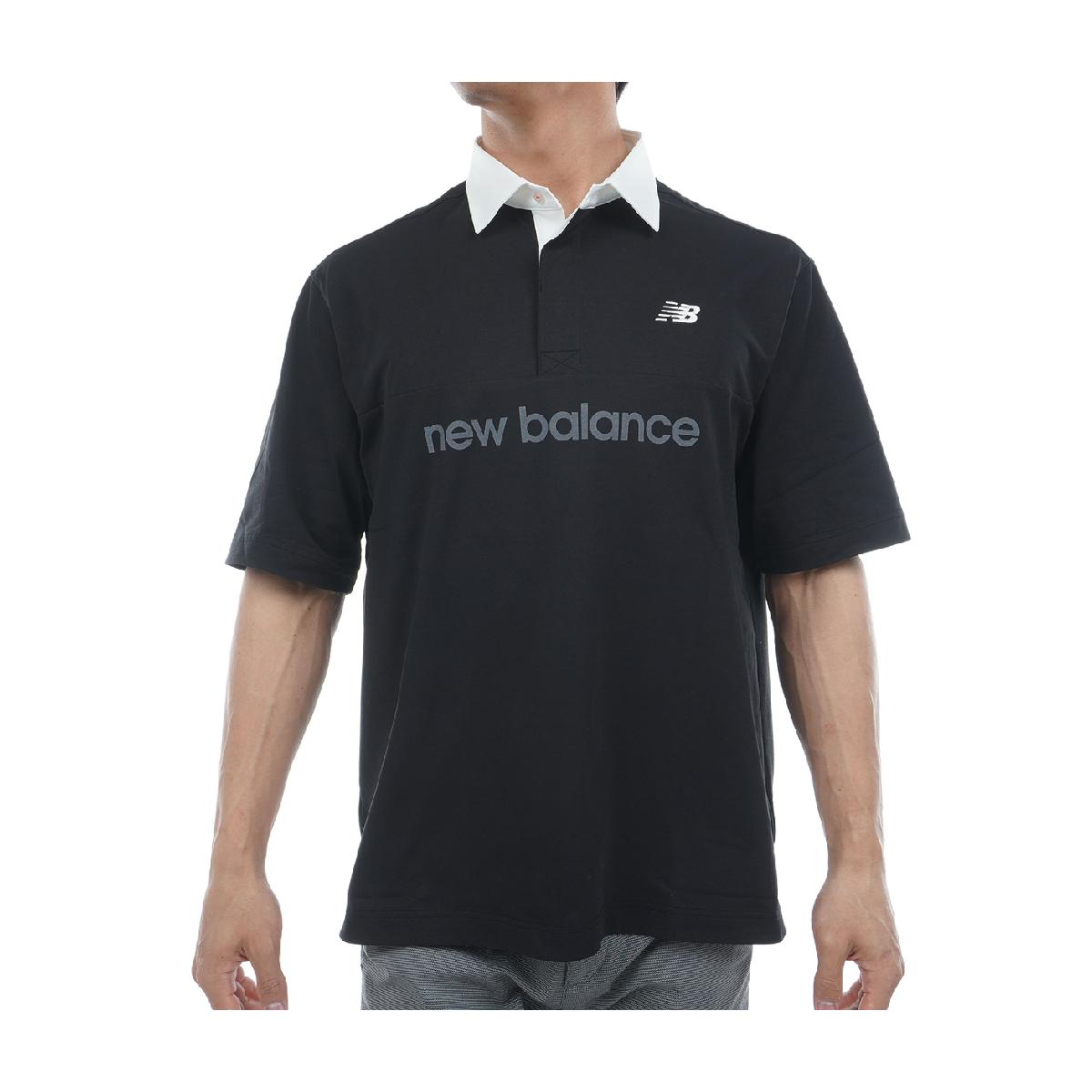【楽天市場】ニューバランス New Balance 5分袖ラガーポロシャツ：GDOゴルフショップ 楽天市場店