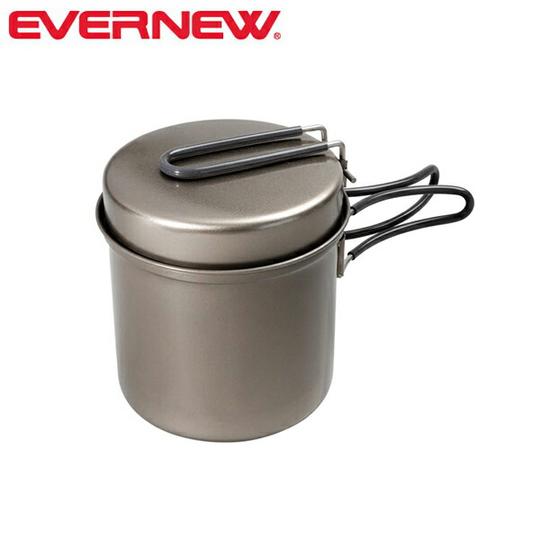 【楽天市場】エバニュー EVERNEW ECA402 チタンクッカｰ深型 セラミック チタン ポット クッカー 900ml 250ml 日本製 EVNECA402：ギーク
