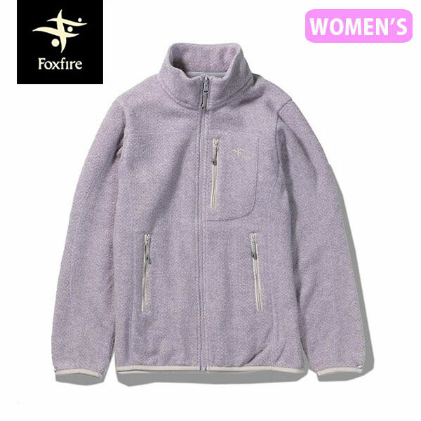 【楽天市場】セール フォックスファイヤー ジャケット Foxfire レディース フリースジャケット アウター ウェーブフリースフルジップ ライナー キャンプ アウトドア ラベンダー T ...