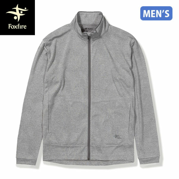 【楽天市場】フォックスファイヤー Foxfire メンズ パーカー SCウィンドパスフルジップ ライトグレー(021) 防虫 吸汗 スコーロン UVカット FOX5215458021：ギーク