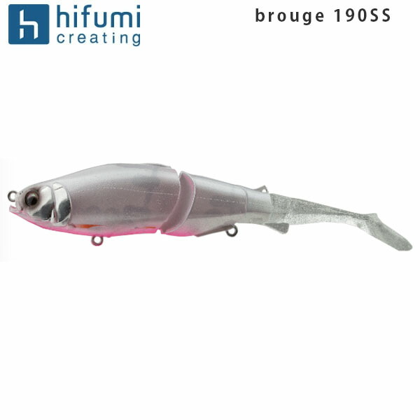 【楽天市場】ヒフミクリエイティング hifumi?creating ルアー brouge 190SS #04 レッドベリーパール 釣り フィッシング Z-HIF4573419501773：ギーク