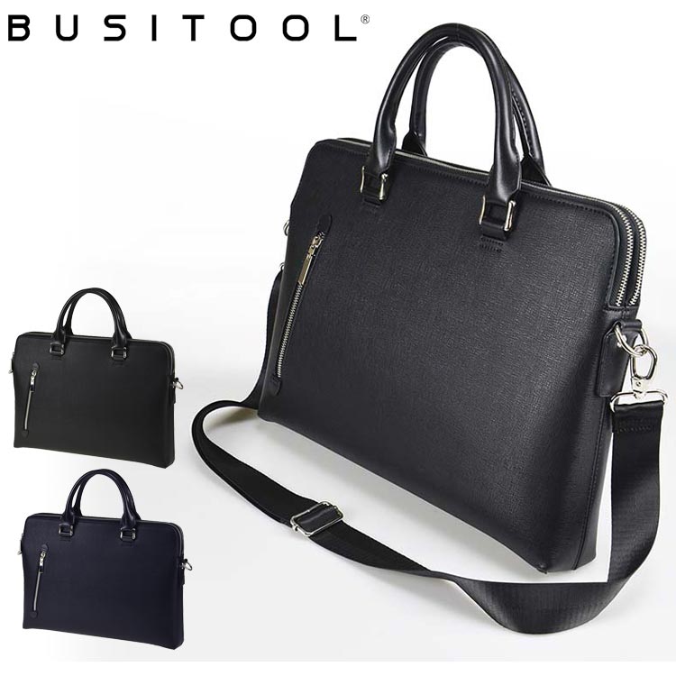 【楽天市場】【SALE 50%OFF】22-5352 ビジツール BUSITOOL トラウティ 合皮 ビジネス ブリーフケース トート A4 ...
