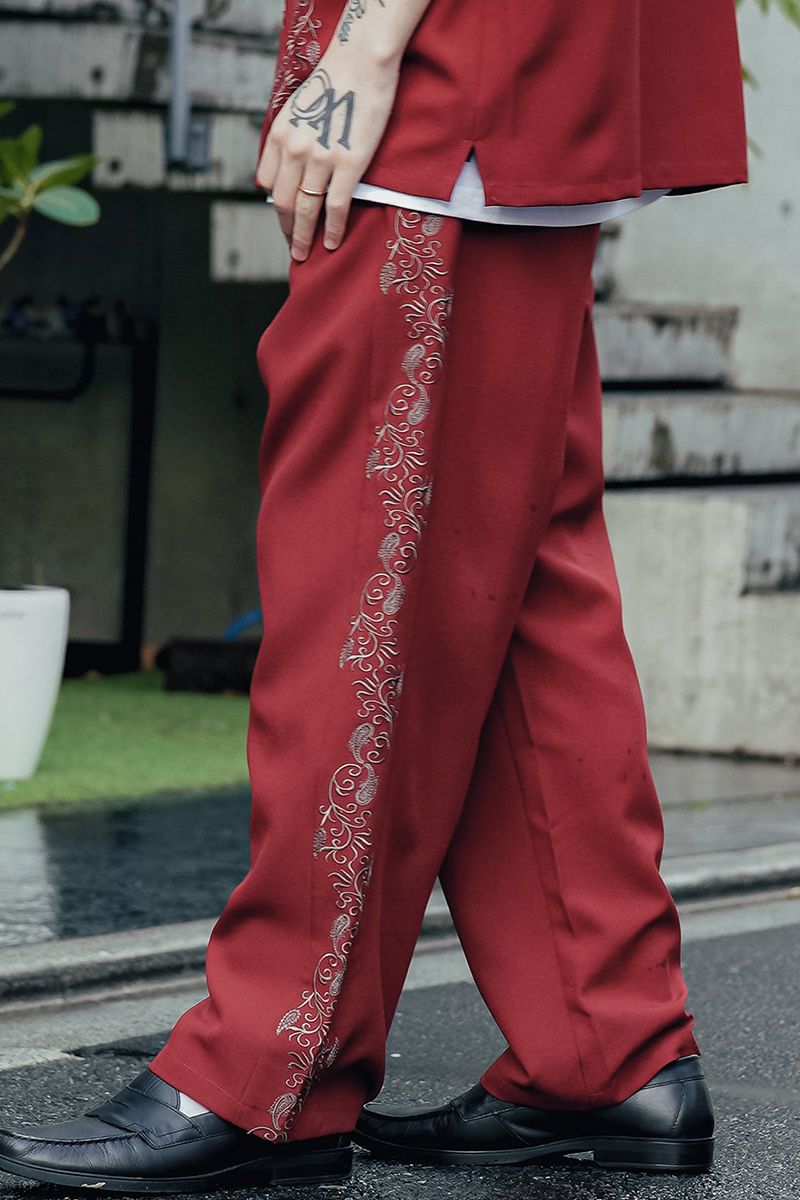 【楽天市場】Subciety (サブサエティ) CUBA PANTS BURGUNDY：GEKIROCK CLOTHING