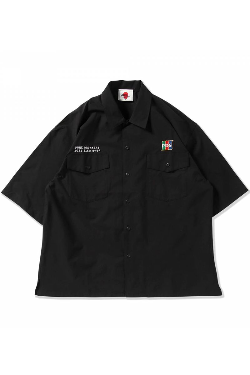 【楽天市場】PUNK DRUNKERS（パンクドランカーズ）PDS CARDシャツ - BLACK：GEKIROCK CLOTHING