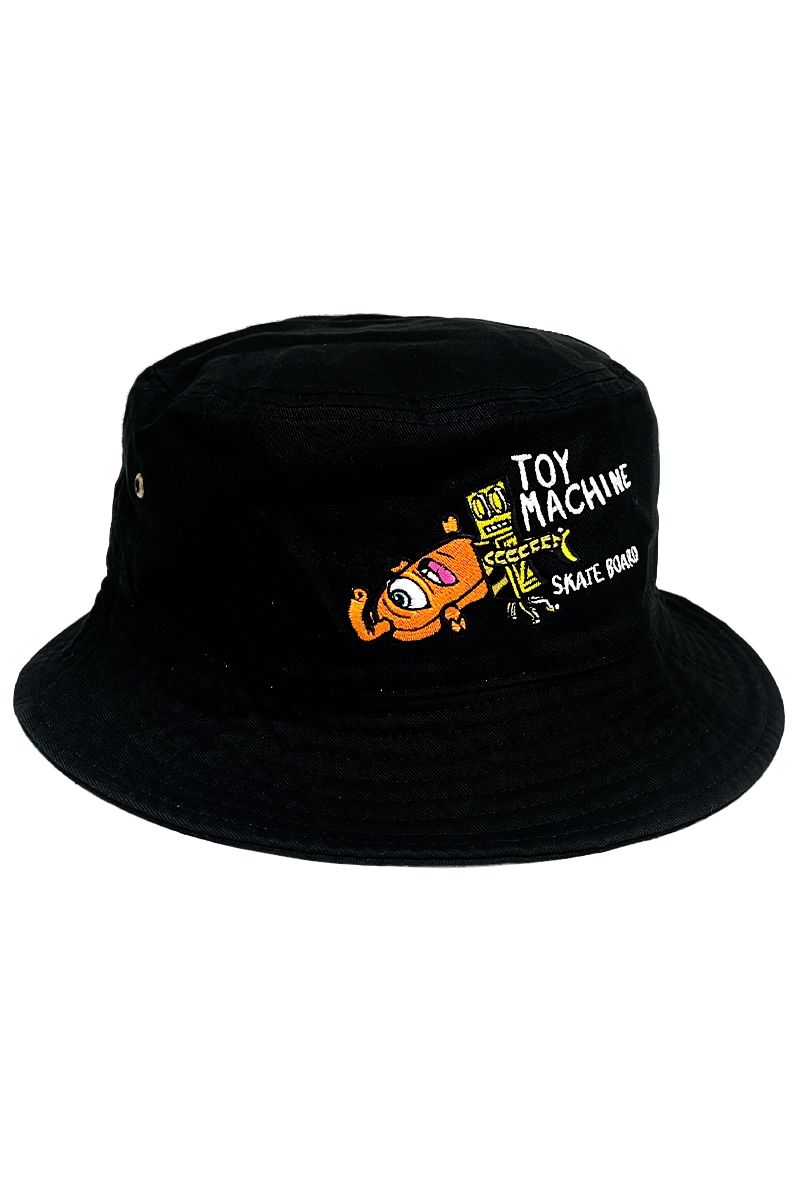 【楽天市場】TOY MACHINE (トイマシーン) ROBOT&SECT EMBROIDERY TWILL HAT BLACK ...