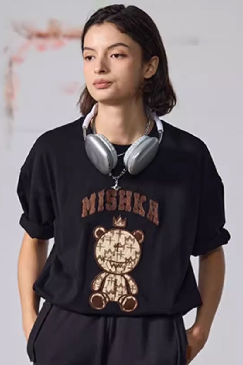 【楽天市場】MISHKA (ミシカ) M61200052 Embroidery Black：GEKIROCK CLOTHING