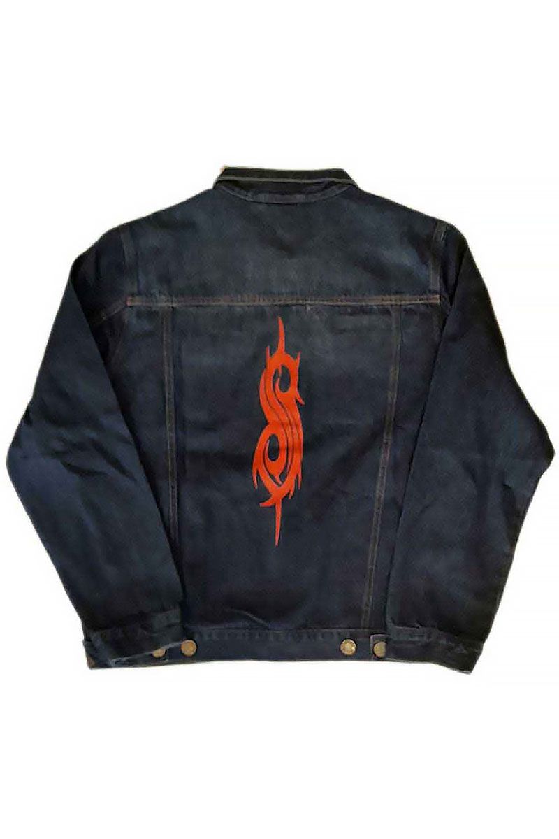 【楽天市場】SLIPKNOT UNISEX DENIM JACKET: TRIBAL LOGO (BACK PRINT)：GEKIROCK ...