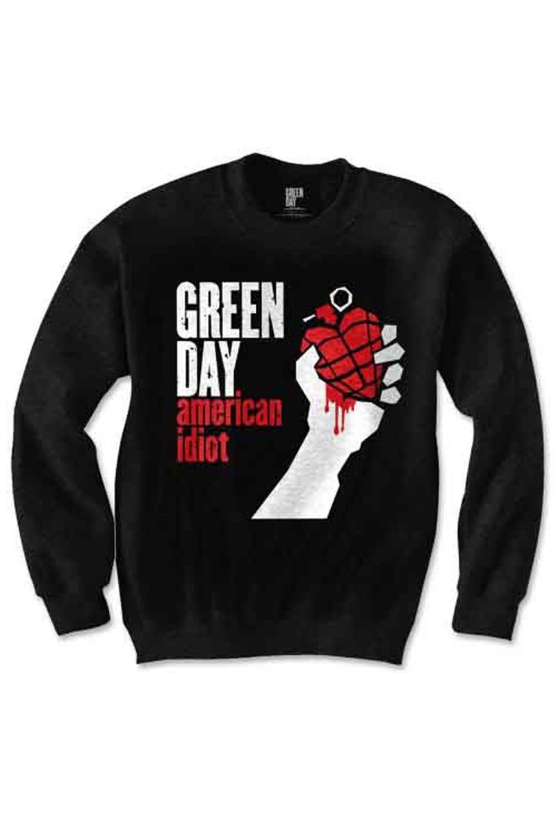 【楽天市場】GREEN DAY UNISEX SWEATSHIRT: AMERICAN IDIOT：GEKIROCK CLOTHING
