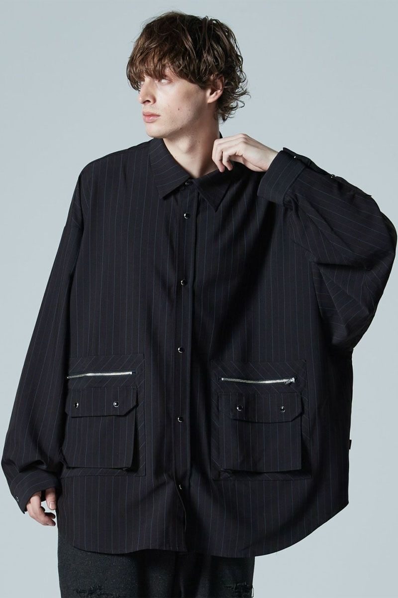 【楽天市場】glamb(グラム) GB0424/SH07 : 4XL Pearl Shirt / フォーエックスエルパールシャツ Brown ...