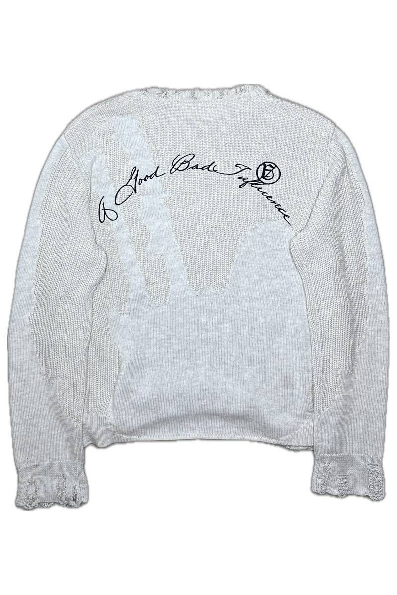 【楽天市場】A Good Bad Influence(アグッドバッドインフルエンス) PAGE KNIT SWEATER - Beige ...