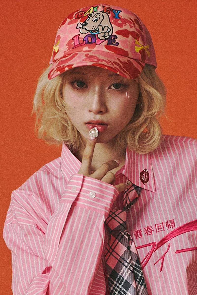 【楽天市場】GALFY (ガルフィー) メッチャポップメッチュキャップ - Pink：GEKIROCK CLOTHING