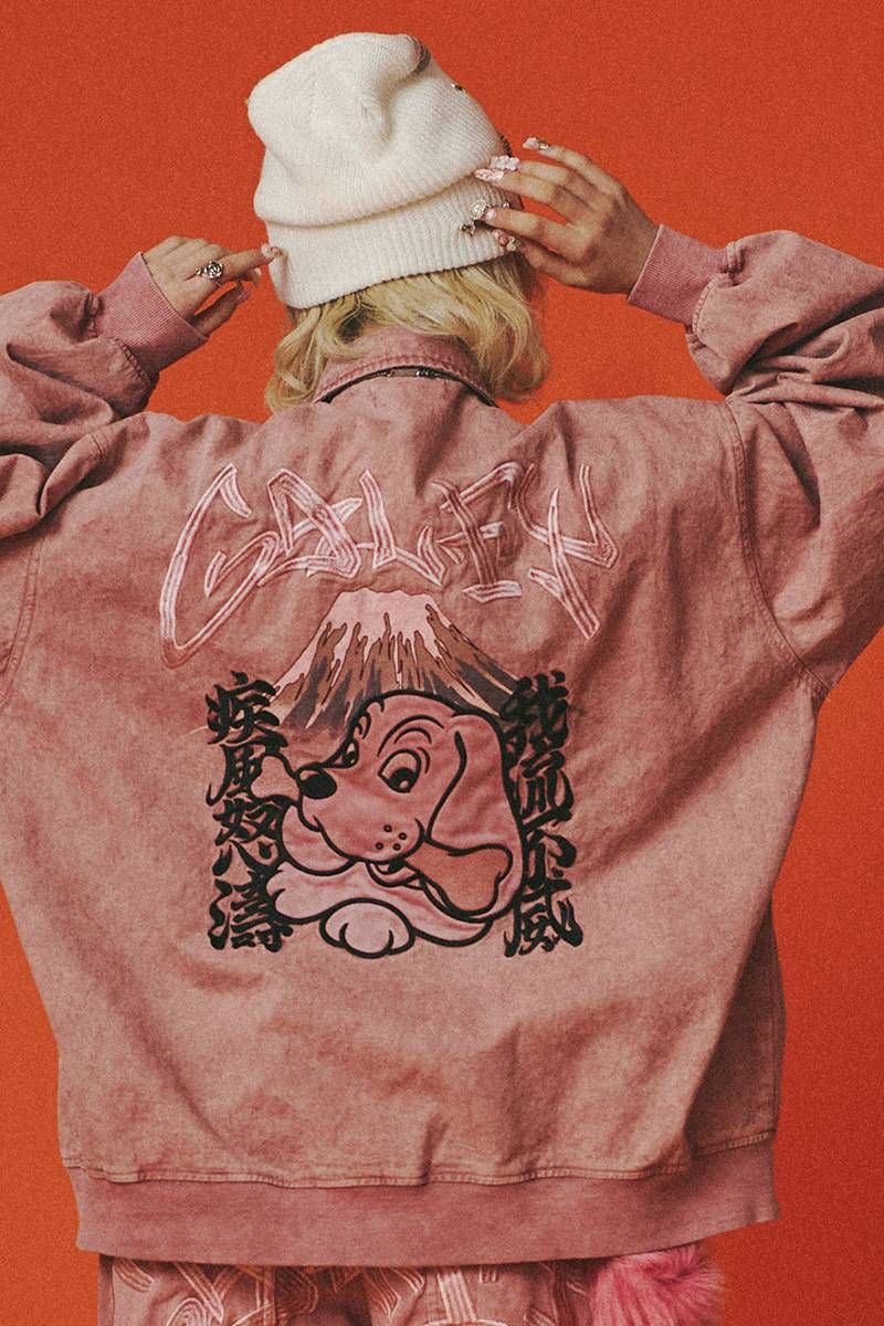 【楽天市場】GALFY (ガルフィー)漢ジャケット - Pink：GEKIROCK CLOTHING