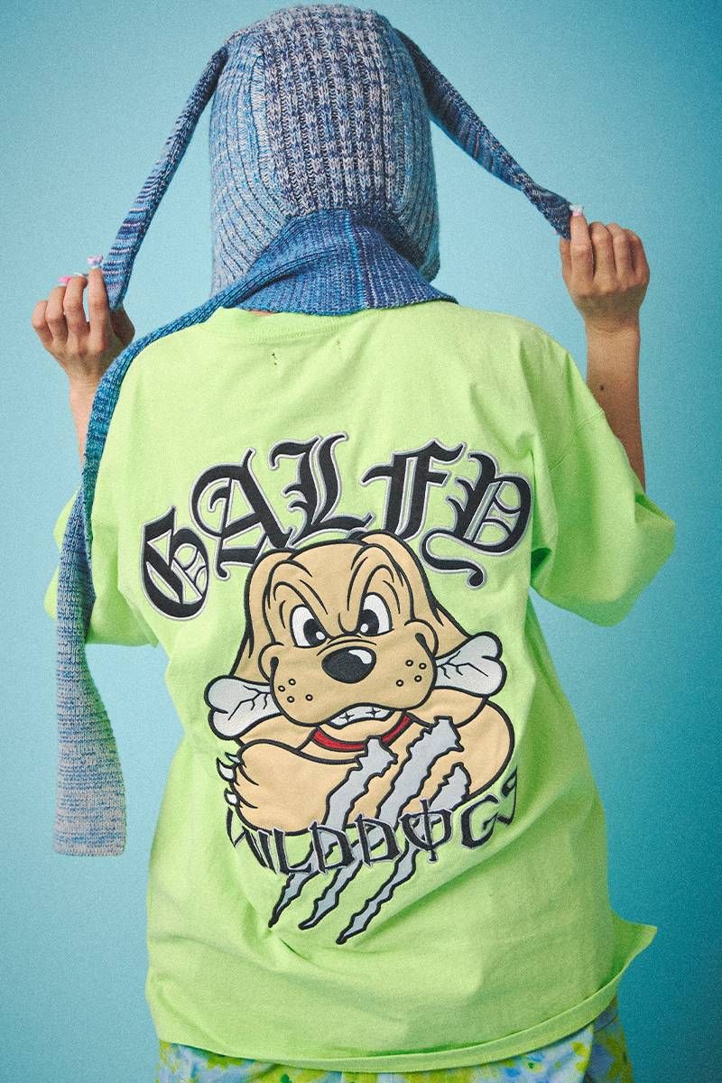 【楽天市場】GALFY (ガルフィー) 覚醒ビーストTee - ライム：GEKIROCK CLOTHING