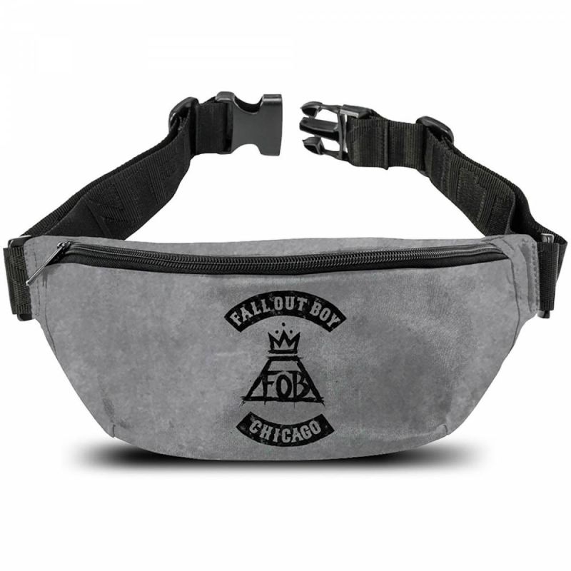 【楽天市場】FALL OUT BOY Bum Bag/Fanny Pack: Chicago：GEKIROCK CLOTHING