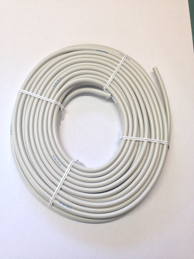 【楽天市場】アンテナ同軸ケーブル 15m S4C-FB ライトグレー 送料こみ込み 編組アルミ合金線 1本 メール便ご利用で！日本全国どこでも ...