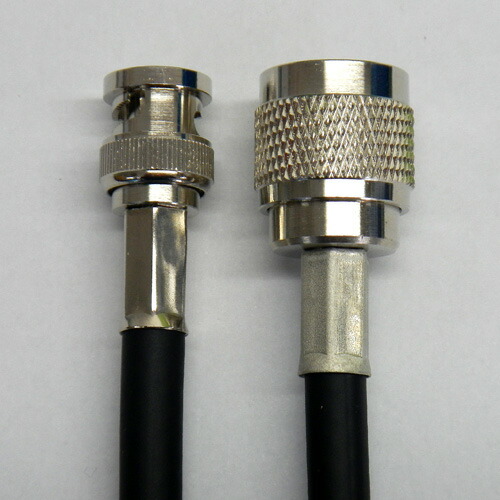 【楽天市場】5DFB(5D-FB)-LITE 10m NP＋BNCP接栓付 フジクラ 送料499円 メール便配送で 日本全国どこでも！50Ω 無線用 同軸ケーブル 黒色 1本 F5FL ...