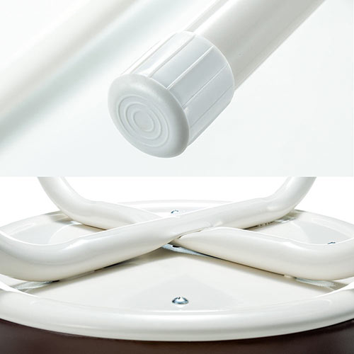 【楽天市場】【クーポン配布中】丸椅子 パイプ クッション オフィス ちょいかけ 軽量 スタッキング おしゃれ 高さ48cm 4脚 EEX-CH61X4：激安アウトレット店