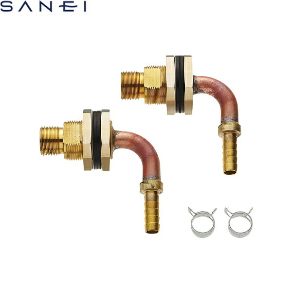 【楽天市場】T4315-12S-10A 三栄水栓 SANEI 追いだき配管部品 ユニット貫通L金具 送料無料[]：激安通販！住設ショッピング