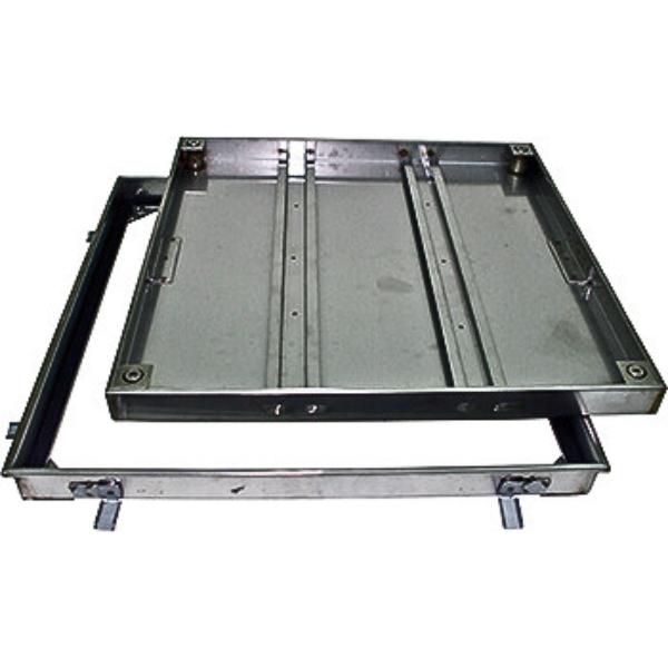 【楽天市場】第一機材(DKC) フロアーハッチ HWP-MS450 専用ハンドル付 09301861：現場にGO