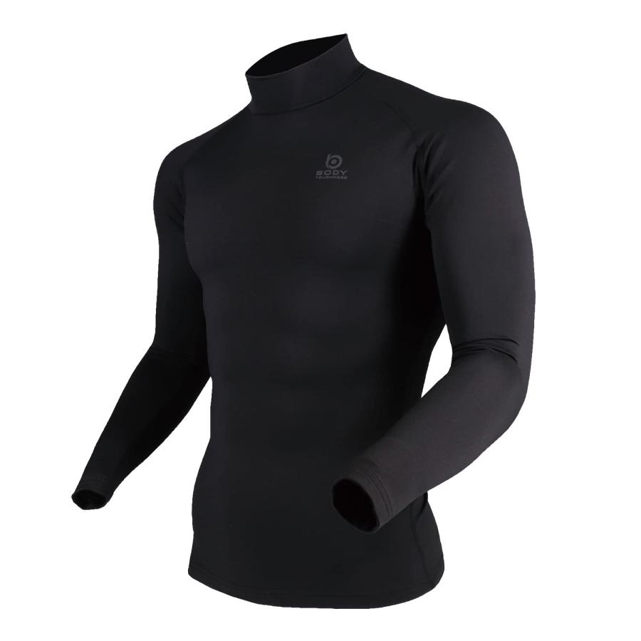 【楽天市場】(1個までメール便選択可) おたふく手袋 JW-275 BTパワーストレッチ サーモデオ ハイネックシャツ ブラック S～3L：現場屋本舗 楽天市場店