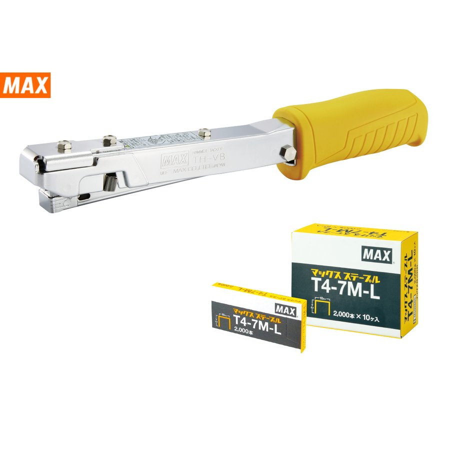 【楽天市場】MAX マックス ハンマタッカ TH-VB（T4-7M-L ステープル2000本 X 10個付き） ZT90062：現場屋本舗 楽天市場店
