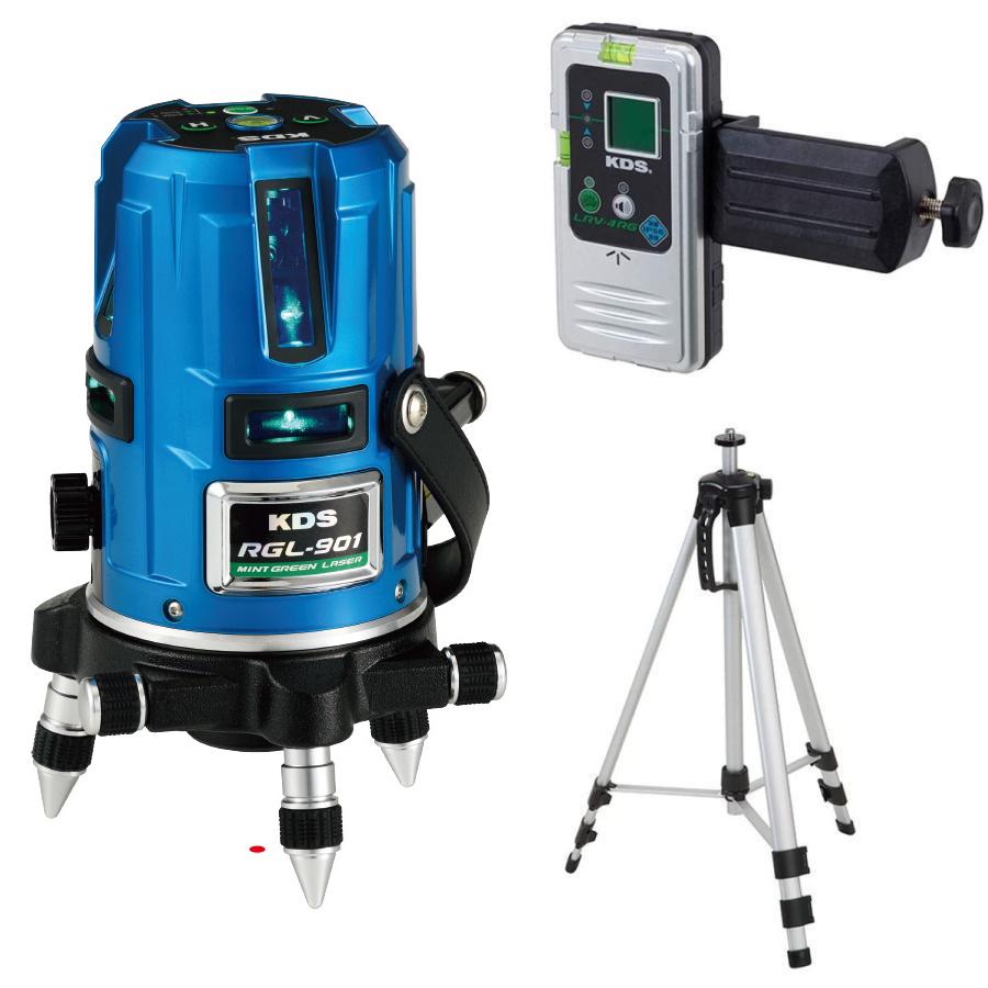 【楽天市場】ムラテックKDS RGL-901RSA ミントグリーンレーザー墨出器 （本体・受光器・三脚・防塵防滴収納ケース付きセット）：現場屋本舗 楽天市場店