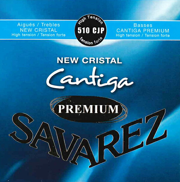 【楽天市場】サバレス／ニュークリスタル・カンティーガ・プレミアム510CJPハイテンション(set) SAVAREZ new cristal Cantiga premium high ...