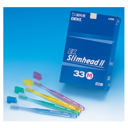 【楽天市場】DENT.EX Slimhead2 33S 4色アソート 20本入(各色5本入) ライオン：NO1元気爽快