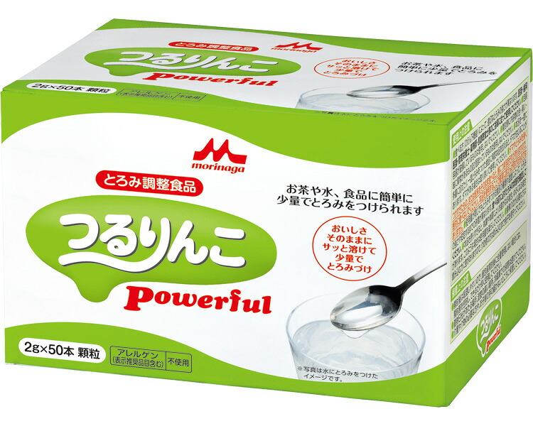 【楽天市場】つるりんこ Powerful（パワフル） 2g×50本 643923 森永乳業クリニコ：NO1元気爽快