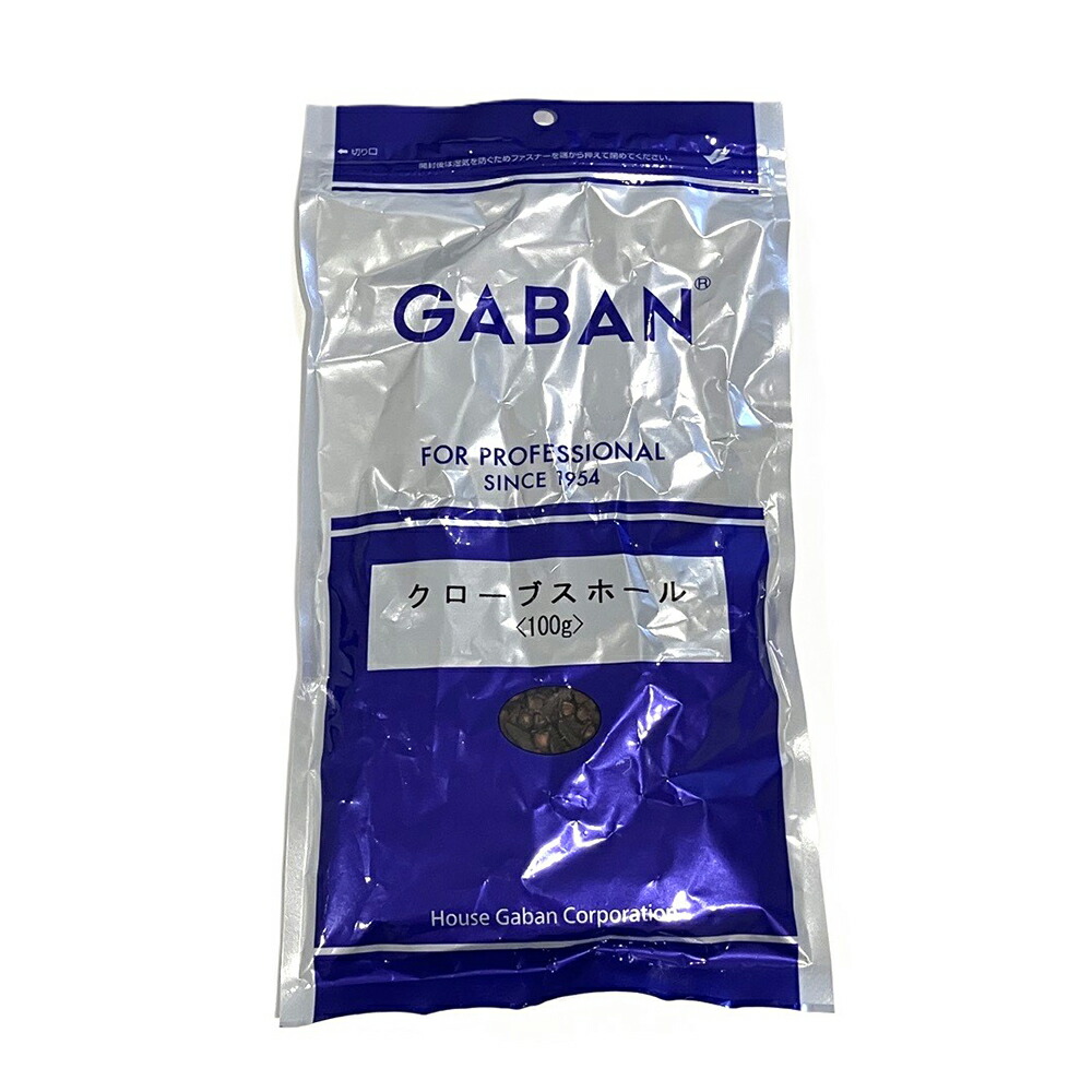 【楽天市場】ギャバン クローブス ホール 100g 1袋 GABAN スパイス 香辛料：プロの食材 GET MARKET