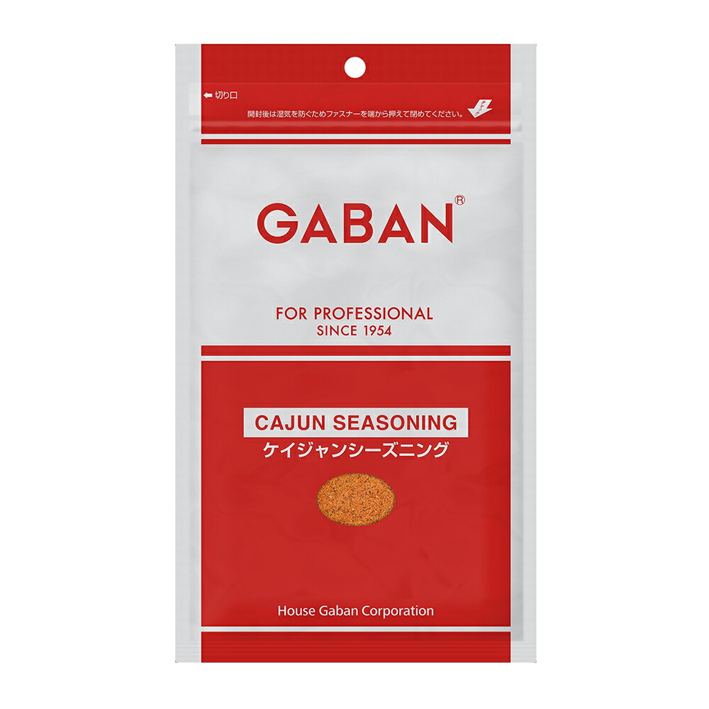 【楽天市場】【マラソンP2倍】ギャバン ケイジャンシーズニング 100g袋 1袋 GABAN スパイス 香辛料：プロの食材 GET MARKET