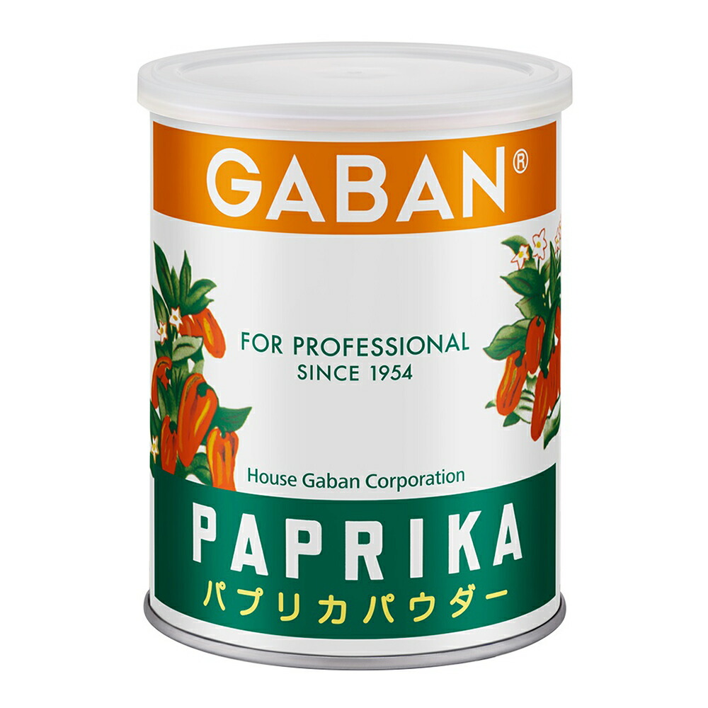 【楽天市場】ギャバン パプリカパウダー 225g 1缶 GABAN スパイス 香辛料：プロの食材 GET MARKET