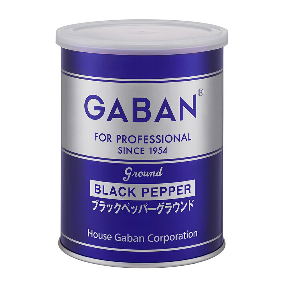 【楽天市場】ギャバン ブラックペッパーグラウンド 210g 1缶 GABAN スパイス 香辛料：プロの食材 GET MARKET