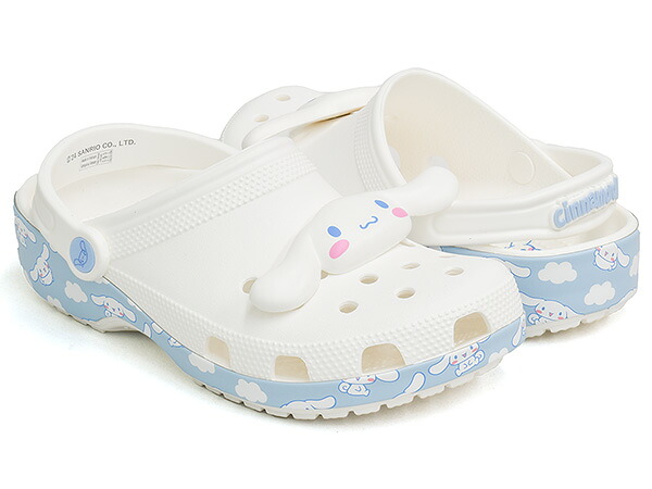 【楽天市場】crocs CINNAMOROLL CLASSIC CLOG【クロックス クラシック クロッグ】【シナモロール シナモン サンリオ ...