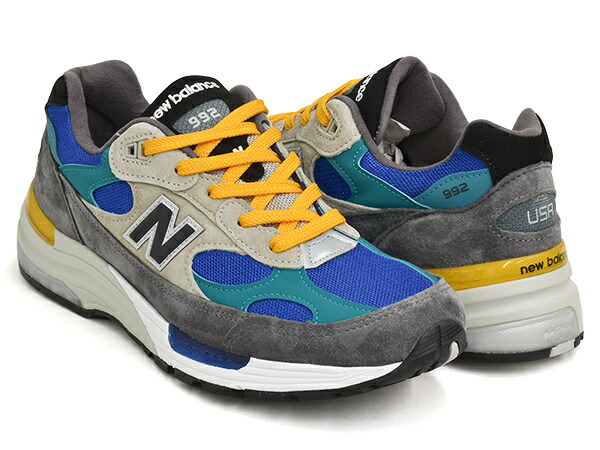 【楽天市場】NEW BALANCE M992 RR【ニューバランス 992 Dワイズ】【メイド イン アメリカ USA】GREY / GREEN (WIDTH:D)：GETTRY