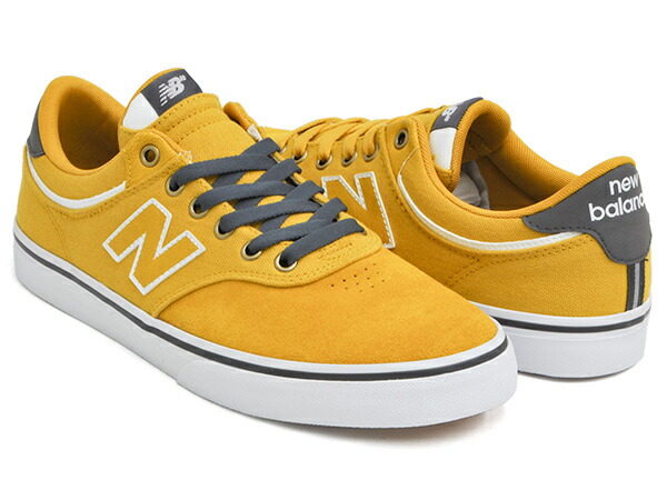 【楽天市場】NEW BALANCE NUMERIC NM255 MUS【ニューバランス ヌメリック 255】MUSTARD / WHITE ...