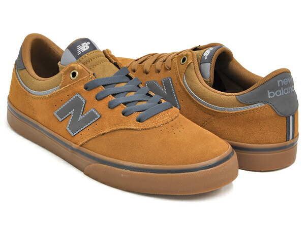 【楽天市場】NEW BALANCE NUMERIC NM255 OLG【ニューバランス ヌメリック 255】TAN / GUM：GETTRY