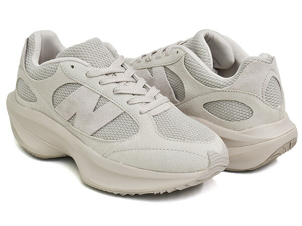 【楽天市場】NEW BALANCE WRPD RUNNER FCA【ニューバランス ワープド ランナー】【厚底 ランニング Dワイズ ベージュ ...