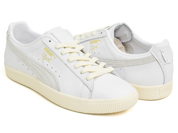 【楽天市場】PUMA CLYDE BASE【プーマ クライド ベース】【レザー ホワイト】PUMA WHITE - FROSTED IVORY ...