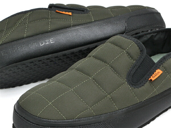 【楽天市場】VANS SLIP-ER【バンズ スリッパ パット・ムーア】(PAT MOORE) BLACK / OLIVE：GETTRY