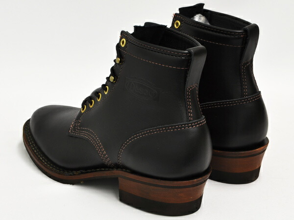 【楽天市場】Wesco PACKER 7inch (NARROW)【ウエスコ パッカー カスタム ナロー】BLACK TIE (LINING ...