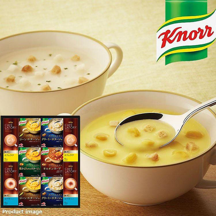 【楽天市場】スープ＆コーヒー クノール ギフト 詰め合わせ セット KGC-30Y 内祝い お返し 快気内祝 お礼 F倉庫：ギフトタウン・オホーツク