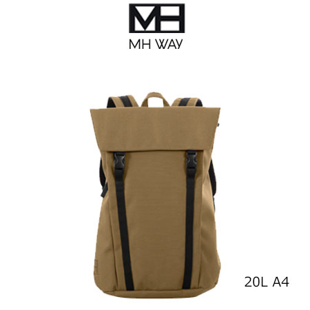 【楽天市場】MH WAY エムエイチウェイ 在庫限り リュック BELL BACKPACK L WITH FLAP キャメル 20L MH ...