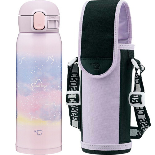 【楽天市場】ZOJIRUSHI 象印 SM-WH48-VK ステンレスマグ【480ml】+MC-BA02-VZボトルカバー【480mL用】 ステンレスボトル 水筒 シームレスせん スポーツ ...