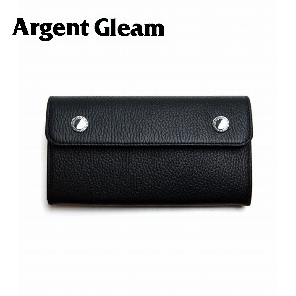 【楽天市場】ArgentGleam アージェントグリーム シルバー925 財布 Long Wallet サンボタン AW-059 ブランド ARGENT GLEAM クリップ ウォレット ...