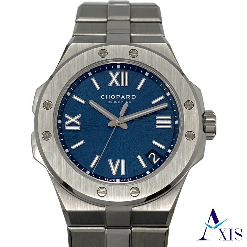 【楽天市場】Chopard ショパール アルパインイーグル 298600-3001 腕時計 ステンレススチール 自動巻き ブルー文字盤【中古】 メンズ：銀座アクシス Ginza Axis